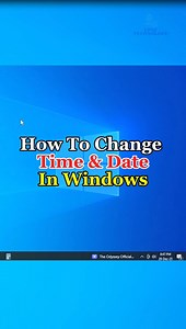 How to Change Time & Date in Windows | Date and Time Settings #Shorts Learn how to change Time and Date in Windows easily using system settings. This quick method helps you fix wrong time, date, or time zone issues on your computer. 📌 In this video you will learn: How to change time in Windows How to change date in Windows Adjust time zone settings Windows date and time settings This tutorial is useful for Windows 10 and Windows 11 users. If this video helps you, don’t forget to like, share, an