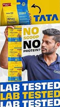 TATA Whey Protein Lab Test Report #review #health #fitness