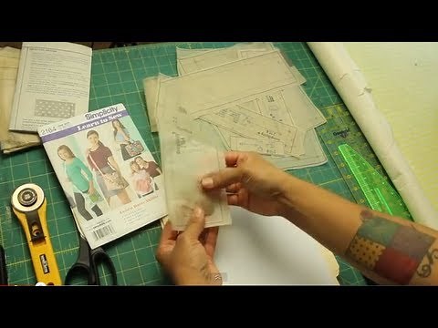 How to transfer Sewing Patterns to Sturdier Paper for Repeated Use