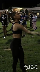 Ever wondered what rehearsal was like for a member of the Blue Band? Watch part two of our “Mic’d Up” series with Mackenzie Bronk, first-year Blue Sapphire ✨ #BlueBandHype #WeAre | Penn State Blue Band Official