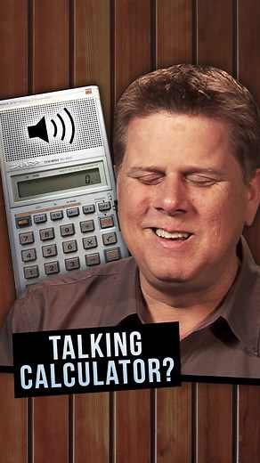 Vintage Talking Calculator For Blind People #accessibility #technology #blindness | Tommy Edison