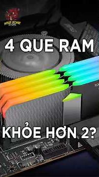 Is 4 RAM Sticks Really Stronger Than 2?