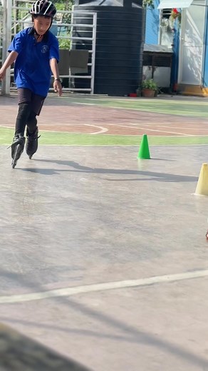 5.3K views · 56 reactions | ⛸️✨ Gliding with confidence and grace! Our Wilson Academy students are shining on the skating rink, supported by their dedicated teachers. It’s wonderful to see their skills grow along with their self-belief. Keep rolling forward, champions!  #WilsonAcademy #SkatingStars #ConfidenceInMotion #childcentricapproach #humandevelopment #earlylearning #kathmandubestschool #Ramkot # | Wilson Academy High School | Facebook