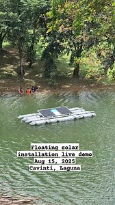 4.3K views · 26 reactions | HAPPENING NOW: The Floating Solar PV Installation & Material Optimization Seminar by Power AI August 15, 2025 Chandava Lake Resort, Cavinti, Laguna First-ever live floating solar demo in the Philippines Hands-on strategies to boost installation efficiency | Power Philippines | Facebook