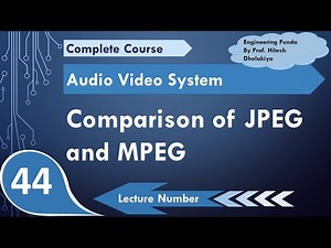 Comparison of MPEG and JPEG | Parameters of JPEG & MPEG Explained
