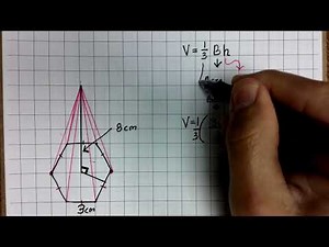 Volume of Regular Hexagonal Pyramids