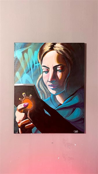 Time. I got a topic suggestion from one of you “Time is the enemy” I decided to illustrate it with a stopwatch on a phone because almost every single one of us is guilty of excess screen time. We all wish to have more time and yet, it’s so easy to waste hours everyday. | DokeTV