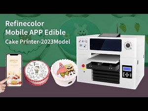 Edible Cake Printer With Mobile APP