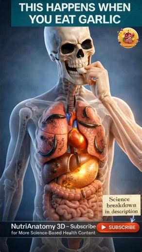 1 Superfood That Saves Your Organs: GARLIC 🧄