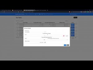 Simple Payroll System with Dynamic Tax Bracket in PHP and MySQL DEMO