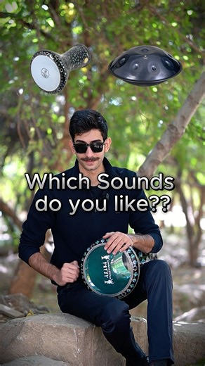 Darbuka vs handpan 😍🎶 #darbuka