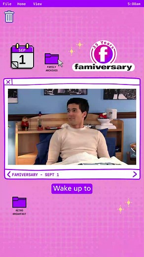 Retro Breakfast Morning Madness on Family Channel!