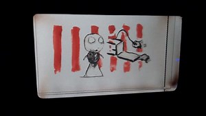 "Embedded inside the walls are holographic translations of Burton’s drawings & paintings, works brought to life with Looking Glass holographic technology, reflecting specific memories that Burton has of Las Vegas." See the Looking Glass in action displaying holographic drawings by visionary artist Tim Burton in our latest blog post: https://blog.lookingglassfactory.com/case-studies/lost-vegas-tim-burton-the-neon-museum/ | Looking Glass Factory