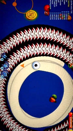 🐍WormsZone.io ❤001 Slither Snake Top01 /Best World Record Snake Epic cacing WormsZoneio #622