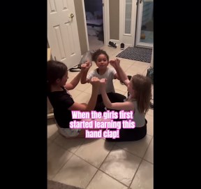 Kids Learning Fun Hand Clap Rhythm