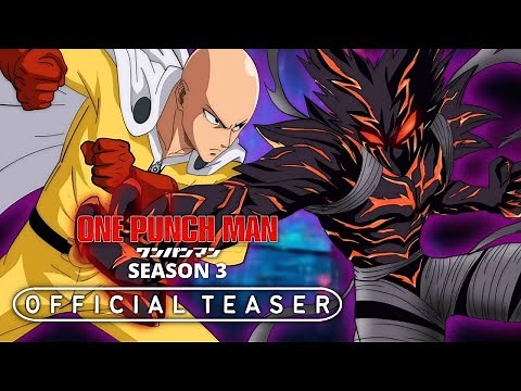 One Punch Man: Season 3 (2022) - Teaser Trailer