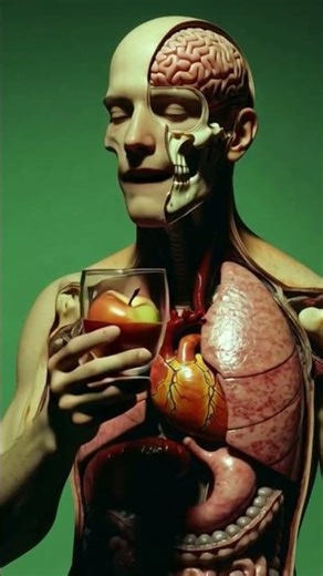 Inside Your Body After Eating an Apple 🍎 | 3D Anatomical Visualization