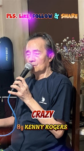 Mellow song of the 80's.....CRAZY (Kenny Rogers) Cover #coversongs #lovesongs #solo #music #nocopyrightinfringementintended #everyonefollowers #followforfollowback | Edgardo Clavecillas