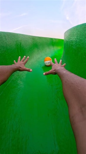 Bella ciao parkour football challenge waterslide pov 💥💦