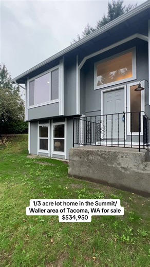 Love the downstairs area! $534,950 3 bedrooms 2.5 baths 1,772 SF 1/3 acre lot Listed By: Brian Alarcon Timber Real Estate #tacomarealestate #tacomarealtor #hometour #land #realestate