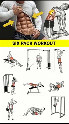 🔥 6-Pack ABS in 7 Minutes | Home & Gym Workout for FAST Results
