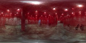Take a 360 degree virtual tour through Chiharu Shiota's 'Infinity Lines' at SCAD MOA. | SCAD Museum of Art