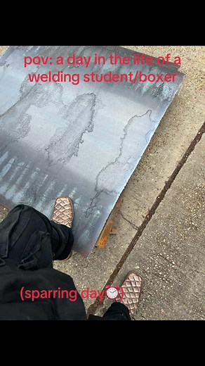 A Day in the Life of a Welding Student and Boxer