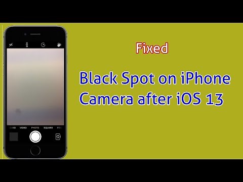 How to Get Rid of Black Spot on iPhone Camera Lens after iOS 13/13.4?