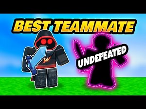 I had the BEST teammate in BedWars