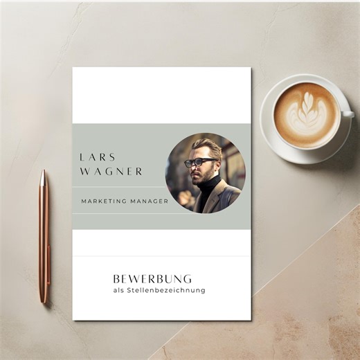 Application Template German CV Tabular Creative Cover Letter Modern Cover Sheet Professionals Pupil Student Sample Design Canva - Etsy Australia