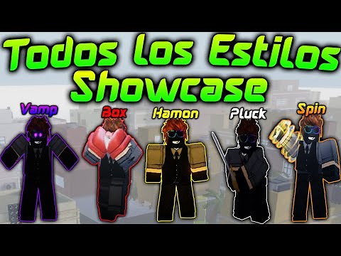 All Fighting Styles from YBA Showcase