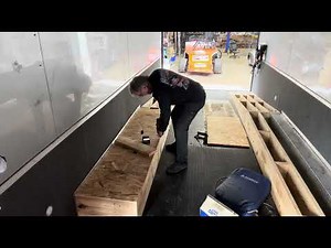 #374 Building Enclosed Trailer Ramp Overs From Wood Part 2
