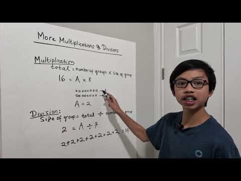 3rd grade # 7 - More Multiplications and Divisions