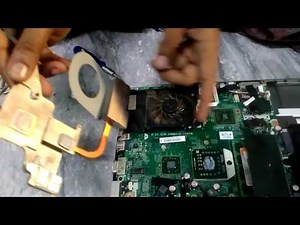How to remove processor from laptop