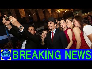 Money flows at Manny Pacquiao’s birthday bash as cash raffles go viral