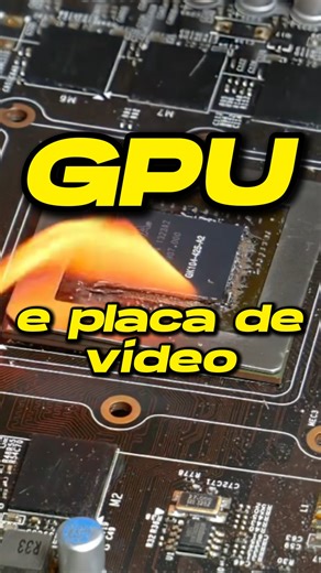 GPU x placa de vídeo: não é a mesma coisa 🖥️🎮 A GPU é o chip responsável pelo processamento gráfico. Já a placa de vídeo é o conjunto completo, que inclui a GPU, memória, sistema de refrigeração e outros componentes. Entender essa diferença ajuda a saber exatamente o que faz cada parte do hardware. E na parte 2, ray tracing ou DLSS ? #gpu #placadevideo #pcgamer | Adrenaline