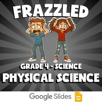 Physical Science FRAZZLED Science Game - No Prep Grade 4 Review Activity