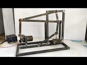 Double Toggle action press-mechanical model.