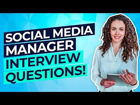SOCIAL MEDIA MANAGER Interview Questions & Answers! (PASS your Social Media Management Interview!)