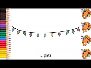 Lights - Sketch Art and Paint | Step by step tutorial | Pencil to Palette