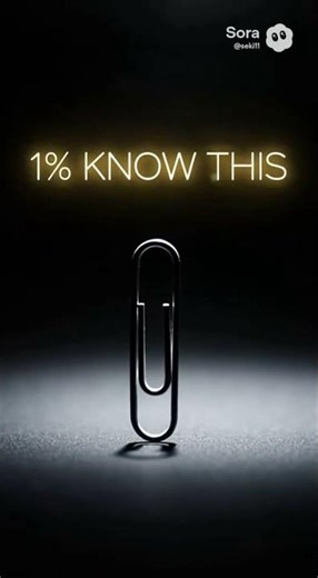 Paperclip Physics That Shouldn't Exist #aimagic #sora #viral