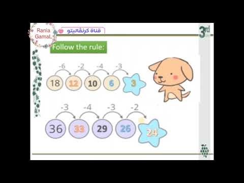 Math primary 3 unit 1 lesson 1 first term pattern