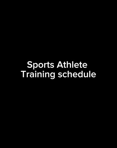 “How I Train Every Day | Athlete Routine & Workout Plan” /#AthleteRoutine #SportsTraining