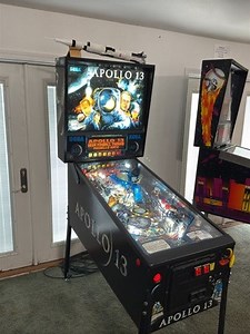 Apollo 13 Pinball Machine With Topper! | eBay