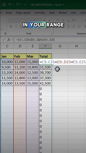 Excel Tips #121: The Secret Dot Trick to Hide Unwanted Zeros in Excel! ⚡