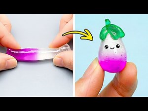 💜 CUTE MINI CRAFTS 🎨 DIY Nano Tape Crafts & Slime Creations ✨