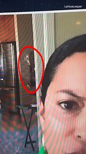 During a live TV interview, something creepy appears behind Angela Rye. Pale face. Dark eyes. A limp hand clutching the door. | Slapped Ham