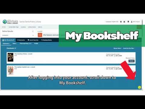 How to use the Santa Clarita Public Library’s Online Catalog