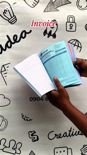 we print quality product Invoice at affordable price Whatsapp: 0904 895 9764 MOQ: 5 pcs worldwide delivery duration 2-4 working days after design approval