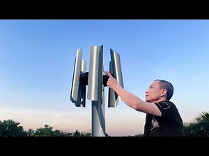 I made my own free endless wind generator! Great idea from PVC pipe!